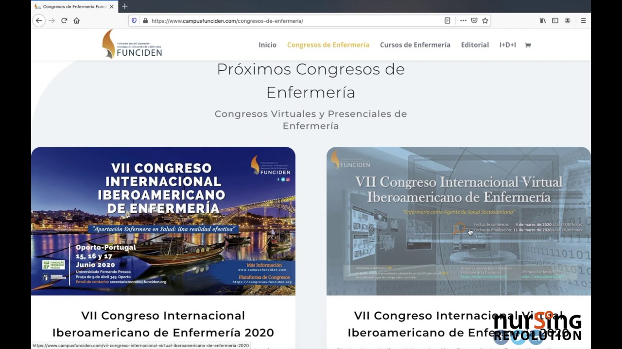 Congreso Enfermería Funciden - YouTube