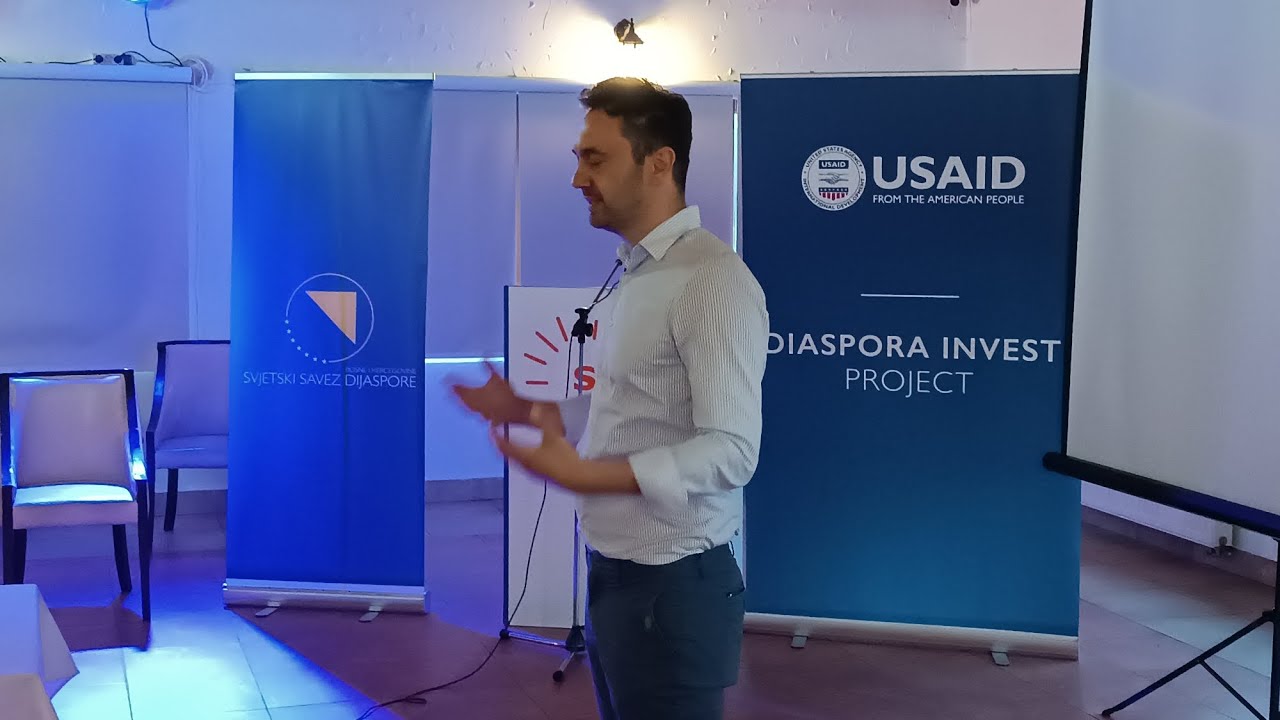 Armin Alijagić, predsjednik Organizacije "Naša perspektiva" (NP ...