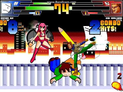 MUGEN battle #1339: Cartoon Guy & Doodlebob vs Dink Smallwood & Daniel ...