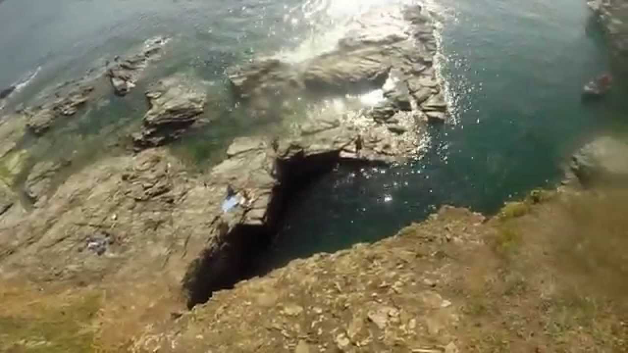Cornwall Cliff Jumping - YouTube