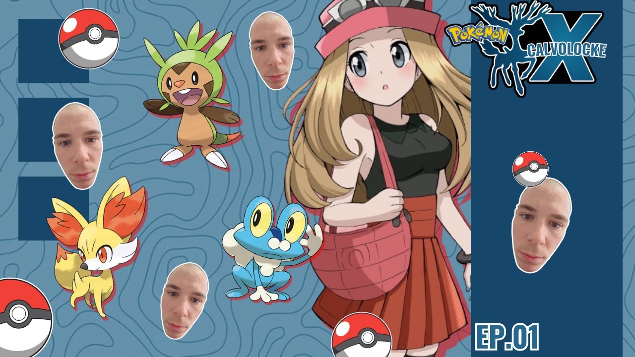 SI PIERDO ME QUEDO CALVO COMO FOLAGOR | Pokémon X Calvolocke EP.1 - YouTube