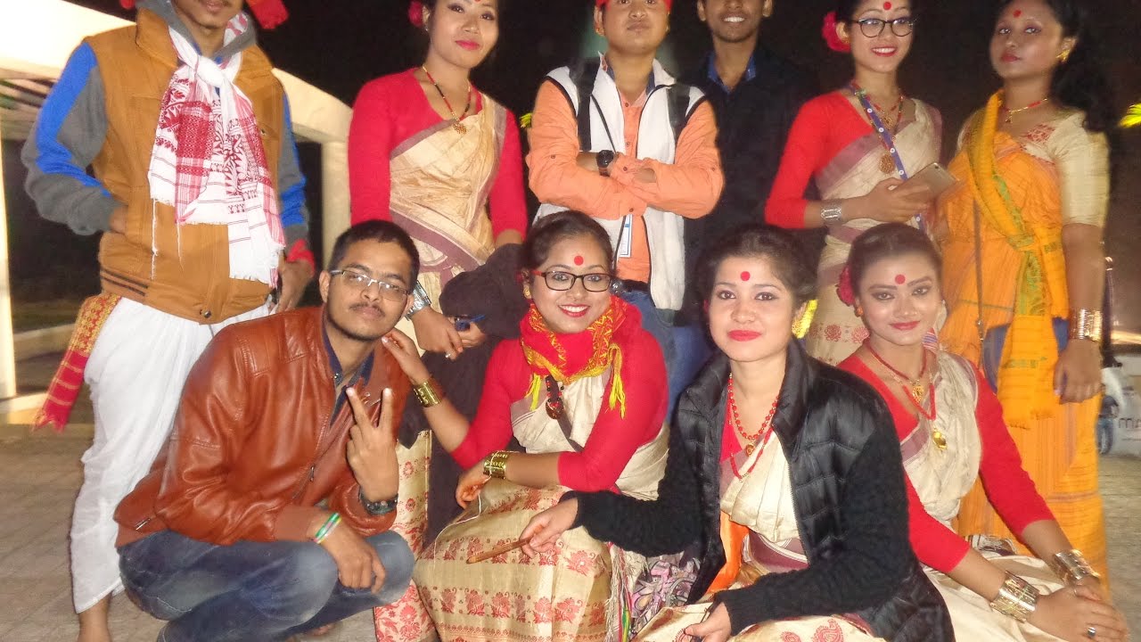 Group Song (Indian) || AIU UNIFEST 2016-17 || COTTON UNIVERSITY - YouTube