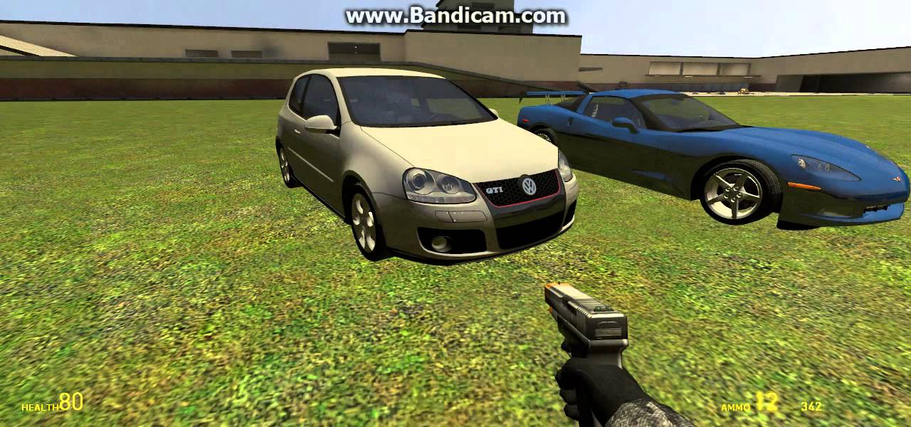 Garry's Mod: Corvette, VW, Hummer, Jet Ski - YouTube