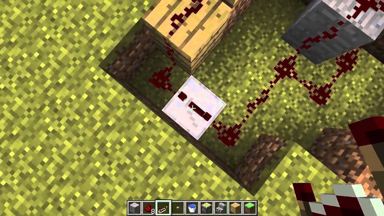 Comment créer un pont-levis avec des pistons dans minecraft TUTORIEL ...