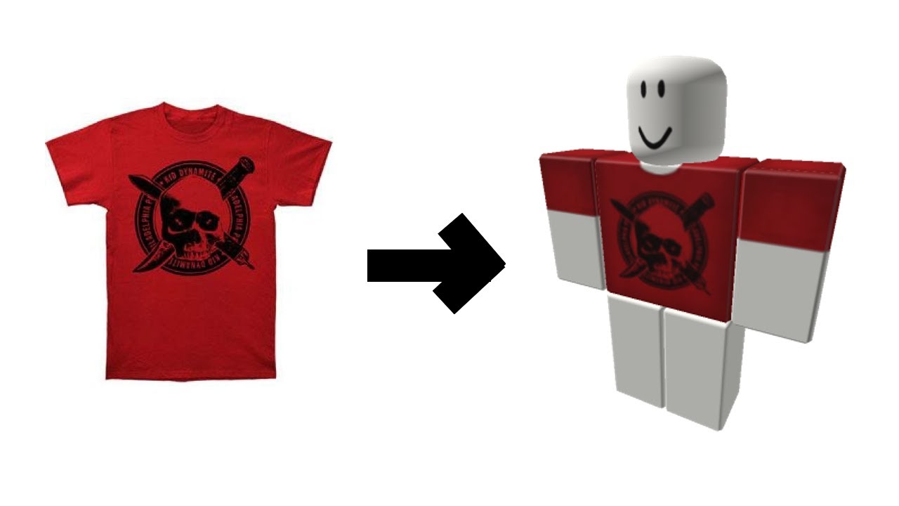Turning Real Clothes Into Roblox Clothes - YouTube