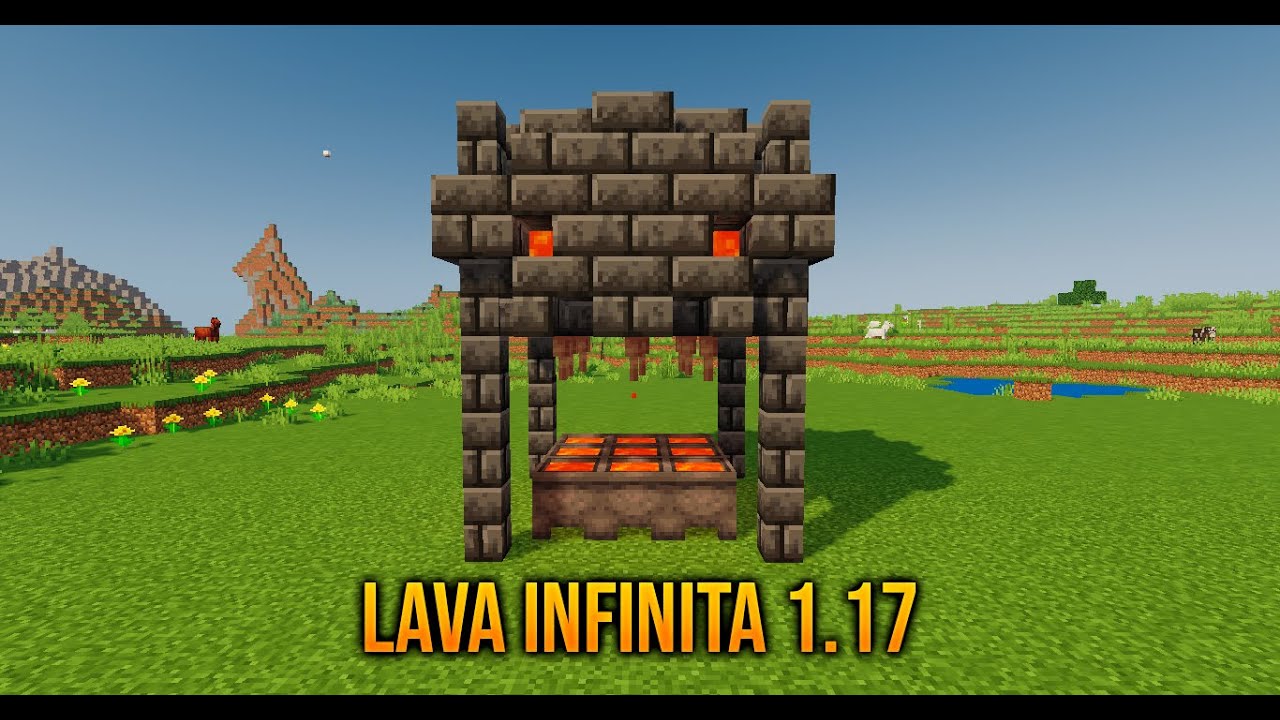 LAVA INFINITA 1.17 y 1.17.1 - MINECRAFT TUTORIAL - YouTube
