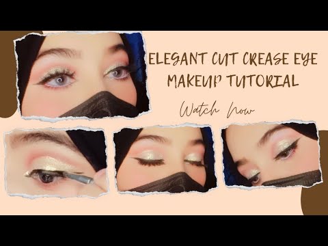 Elegant Crease Cut Eye Makeup Tutorial | Perfect for Any Occasion ...