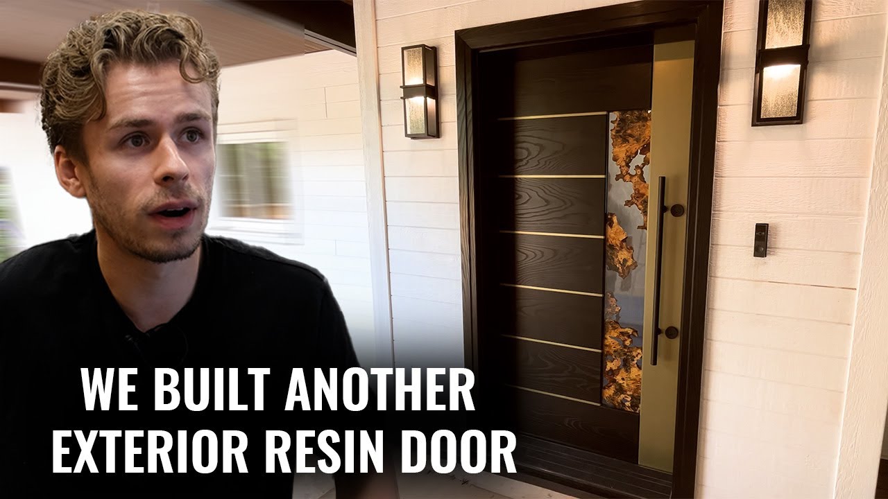 Creating a Resin + Burl Front Door - YouTube