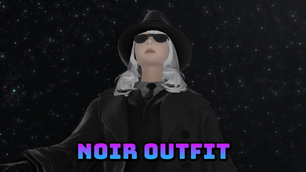 FFXIV: Noir Outfit - YouTube