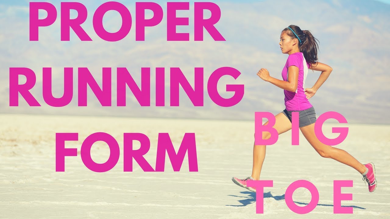 Proper Running Form: Test Your Big Toe Flexibility - YouTube