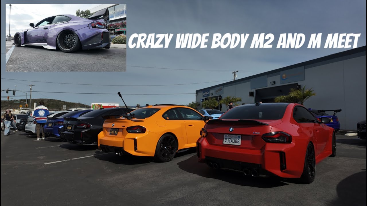 BMW M2 G87 MEET LIKE NEVER BEFORE! LOUD PERFORMANCE EXHAUSTS, MODS ...