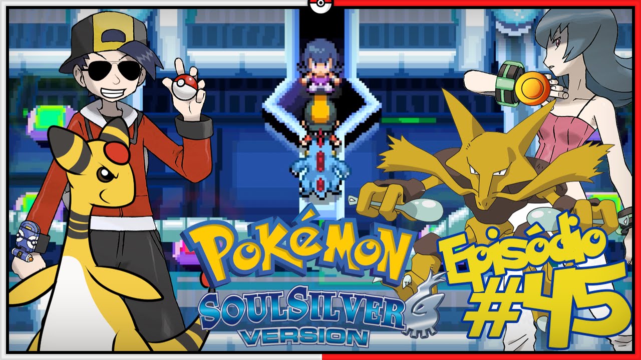 POKÉMON SOUL SILVER #45: DESAFIANDO A SABRINA, LÍDER DO 6º GINÁSIO DE ...