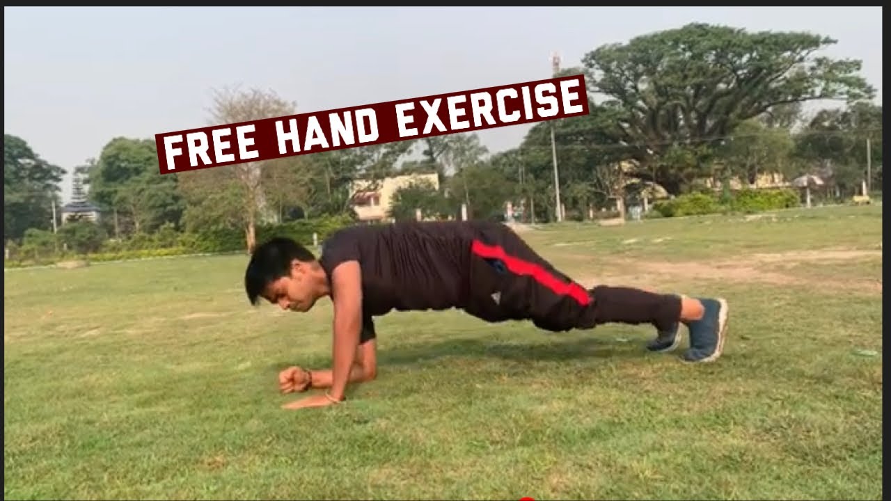 Free hand exercise first step for beginners ||Rudradeoficial - YouTube