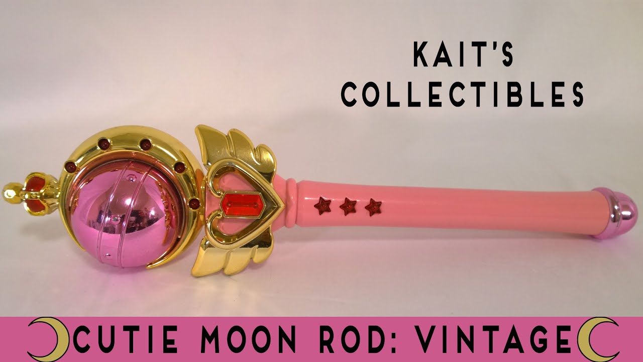 Kait's Collectibles Ep 19 - Sailor Moon Cutie Moon Rod (Vintage Irwin ...