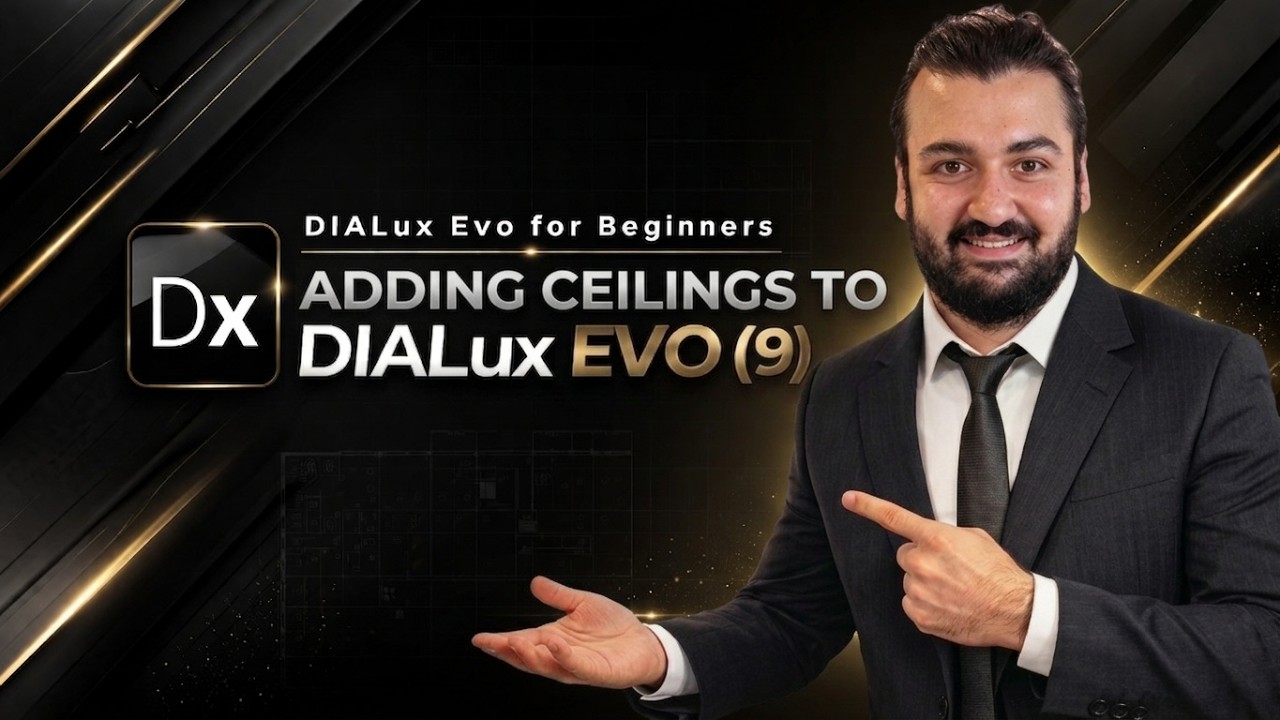 DIALux Evo for Beginners - Adding Ceilings To DIALux Evo (9) In DIALux ...