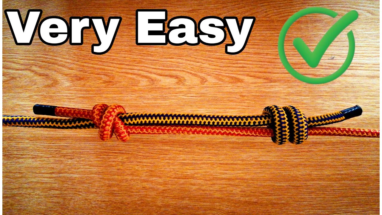Very Easy Connects Two Ropes Together | MHK Satisfying DIY - YouTube