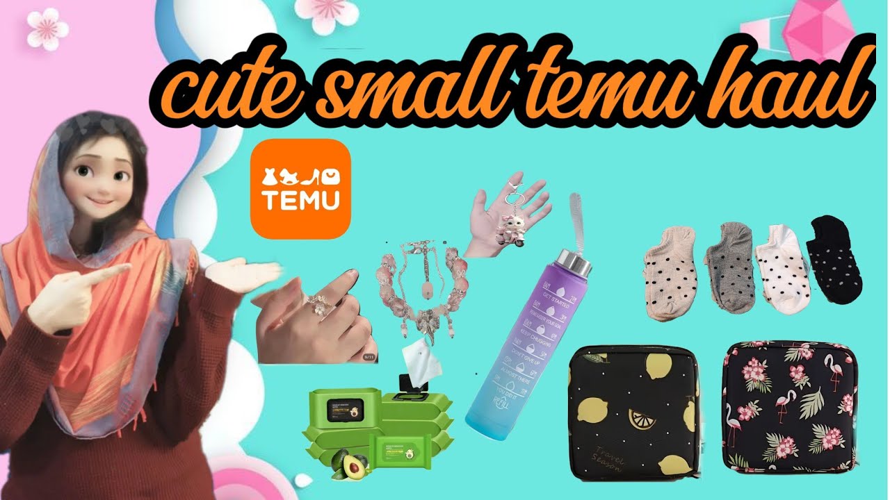 First Temu Haul: Small but Super Cute Shopping Finds!🧡 - YouTube