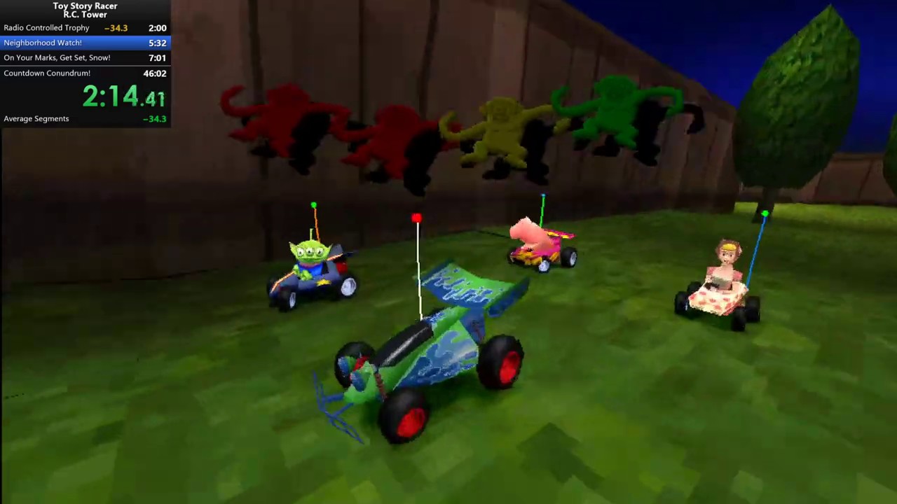 [Speedrun] Toy Story Racer - R.C. Tower - 43:45 - YouTube