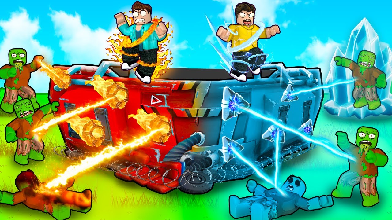 CAN WE SURVIVE THE ZOMBIE APOCALYPSE WITH ELEMENTAL POWERS IN ROBLOX ...