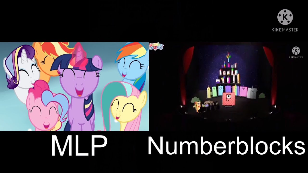 No Matter What We’re Friends MLP Numberblocks Comparison Video - YouTube