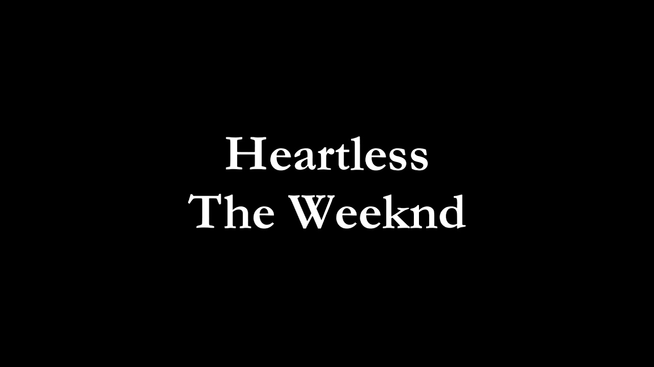 Heartless - The Weeknd - Drum Cover - YouTube