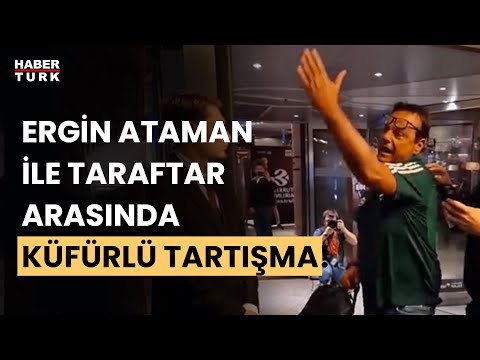 Ergin Ataman ve Fenerbahçeli taraftarlar arasında küfürlü tartışma!