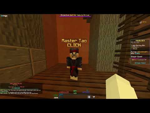Hypixel Skyblock Automatic Dojo Mod Gets Black Belt Easy and Fast - YouTube