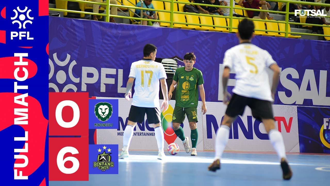 FULL MATCH PRO FUTSAL LEAGUE 2024/25 Moncongbulo FC vs Bintang Timur ...