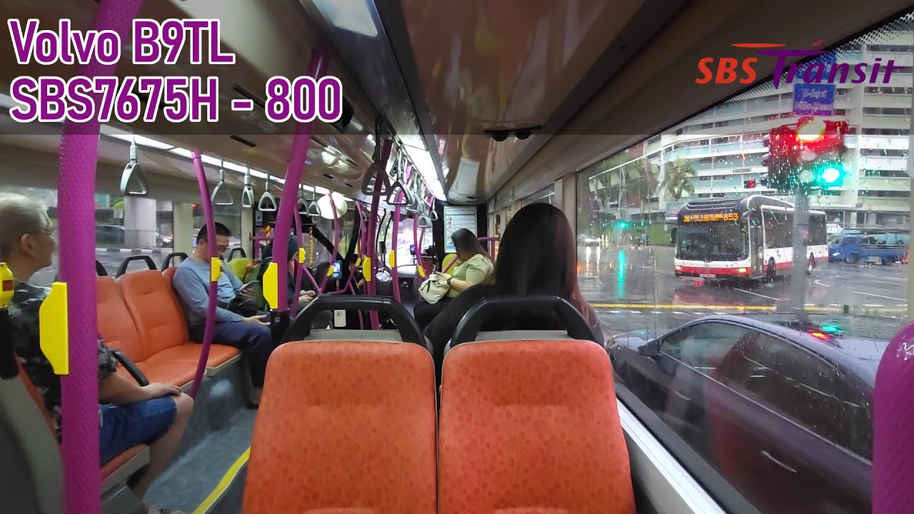 SBS Transit Volvo B9TL [Wright Eclipse Gemini 2 - Batch 1 - Refurbished ...