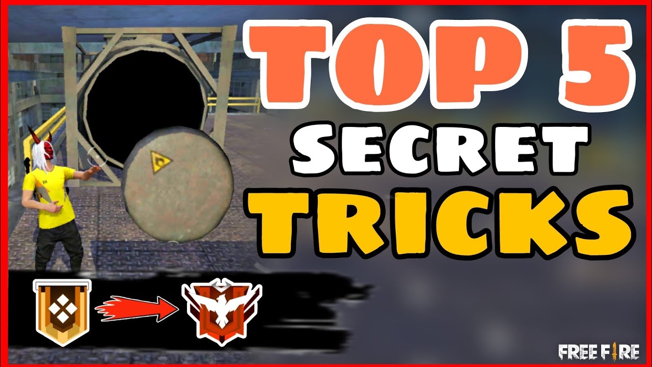 Top 5 Secret Tricks || Part-7|| Tips and Tricks Garena Free Fire -4G ...
