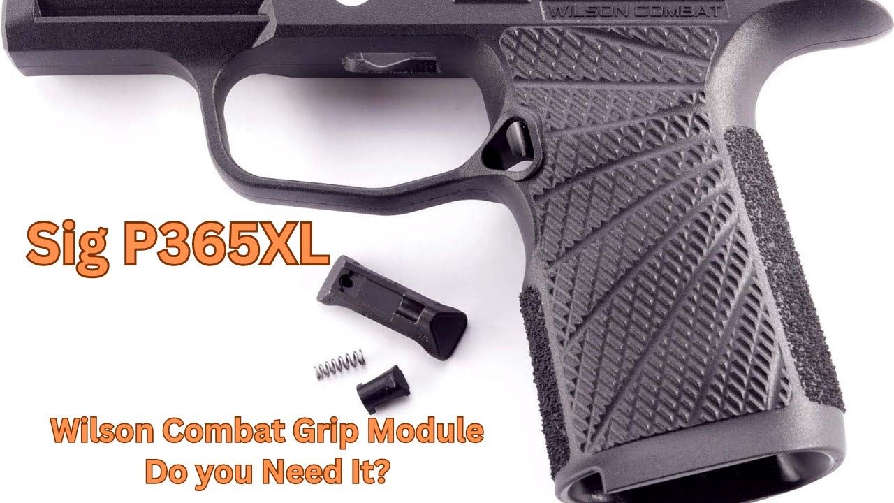 Do you need it? Sig P365xl Wilson Combat Grip Module Review - YouTube