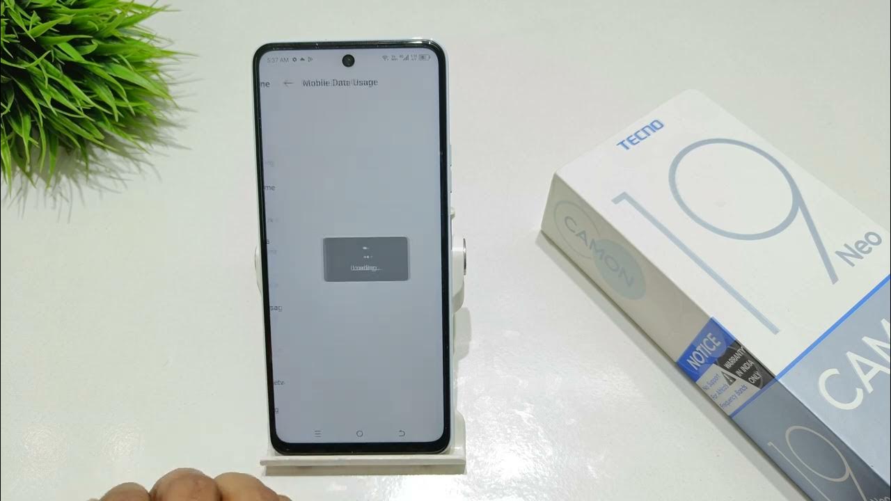 How to Set Data Limit in tecno camon 19 neo | tecno camon 19 pro me Data Warning set kaise kare ...