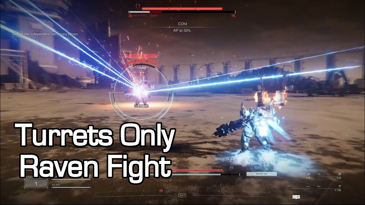 New Laser Turret Changes are Pretty Good | PVE Raven Fight AC6 - YouTube