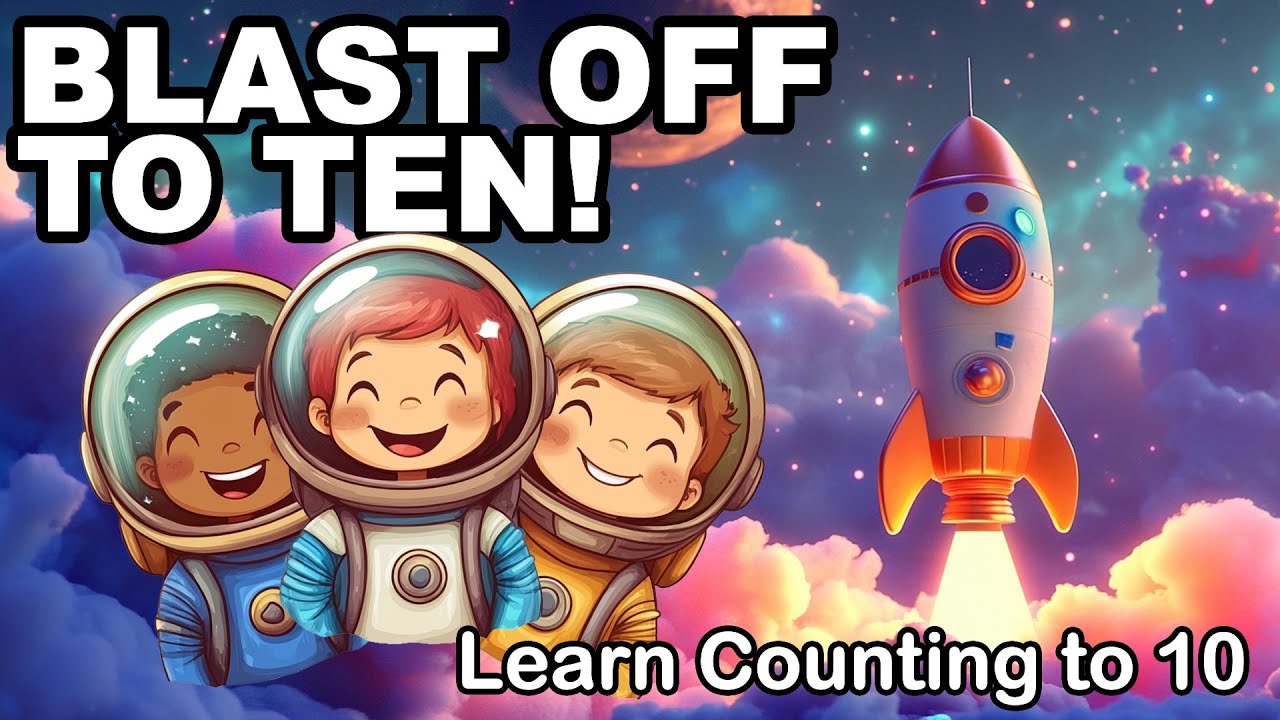 Blast Off to 10! (Math Songs For Kids) - YouTube