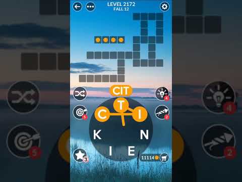 Wordscapes Level 2172 | Answers - YouTube