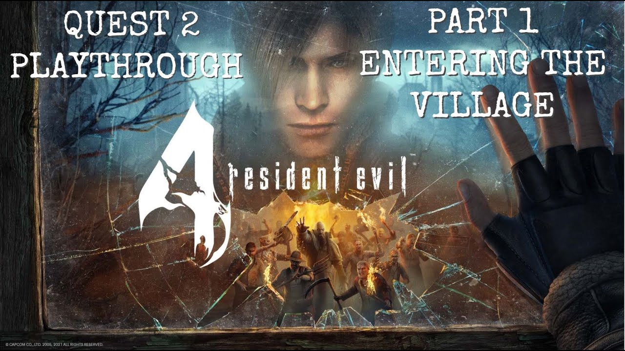 Resident Evil 4 VR - (Playthrough Part 1) The Classic Resident Evil in ...