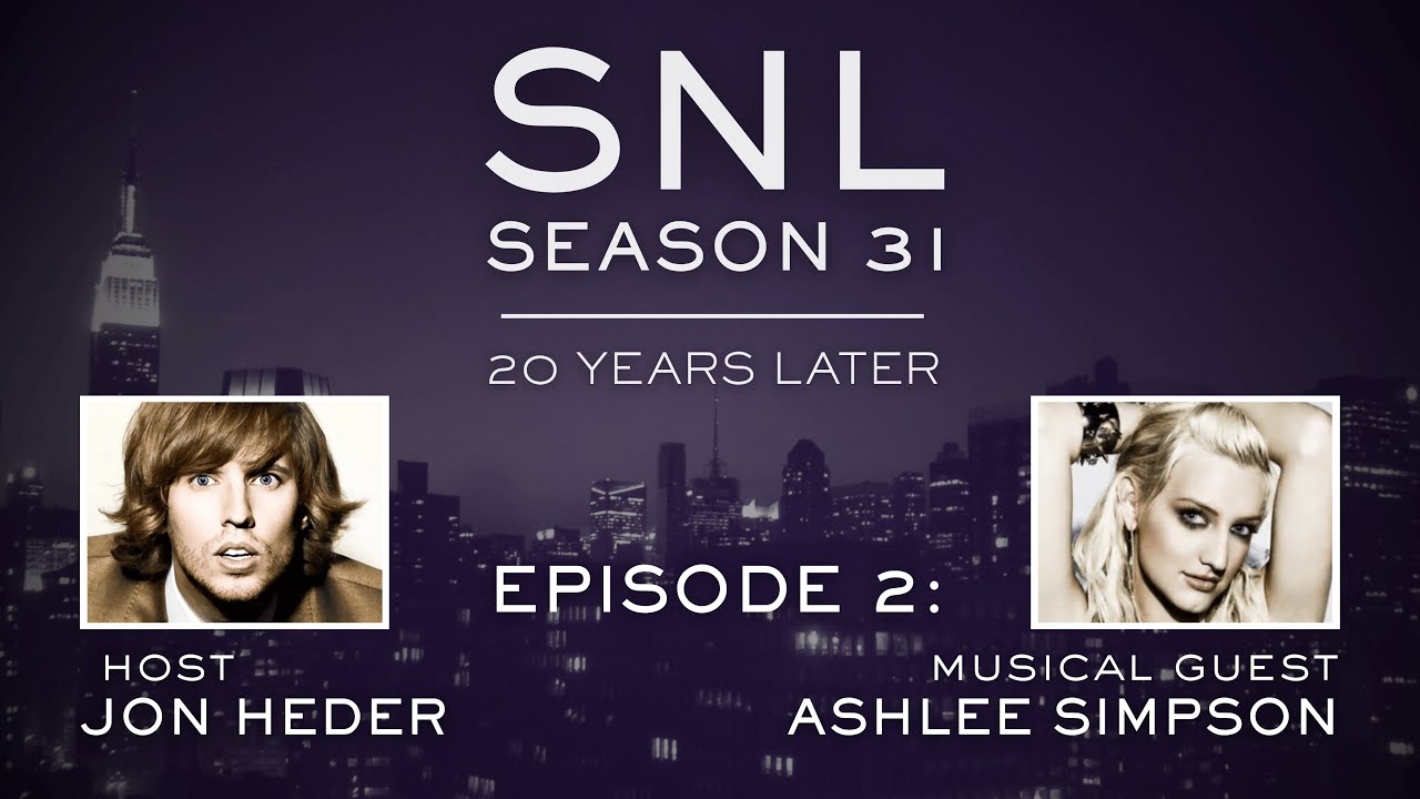 SNL 20 Years Later: Jon Heder / Ashlee Simpson - S31 E2 - YouTube