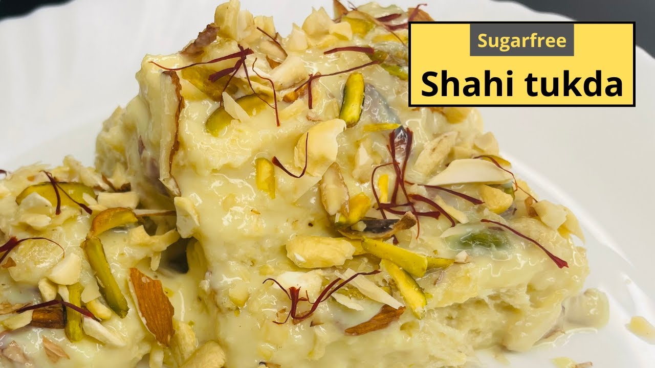 Sugar free Shahi tukda | Diwali special recipe | Bread dessert - YouTube