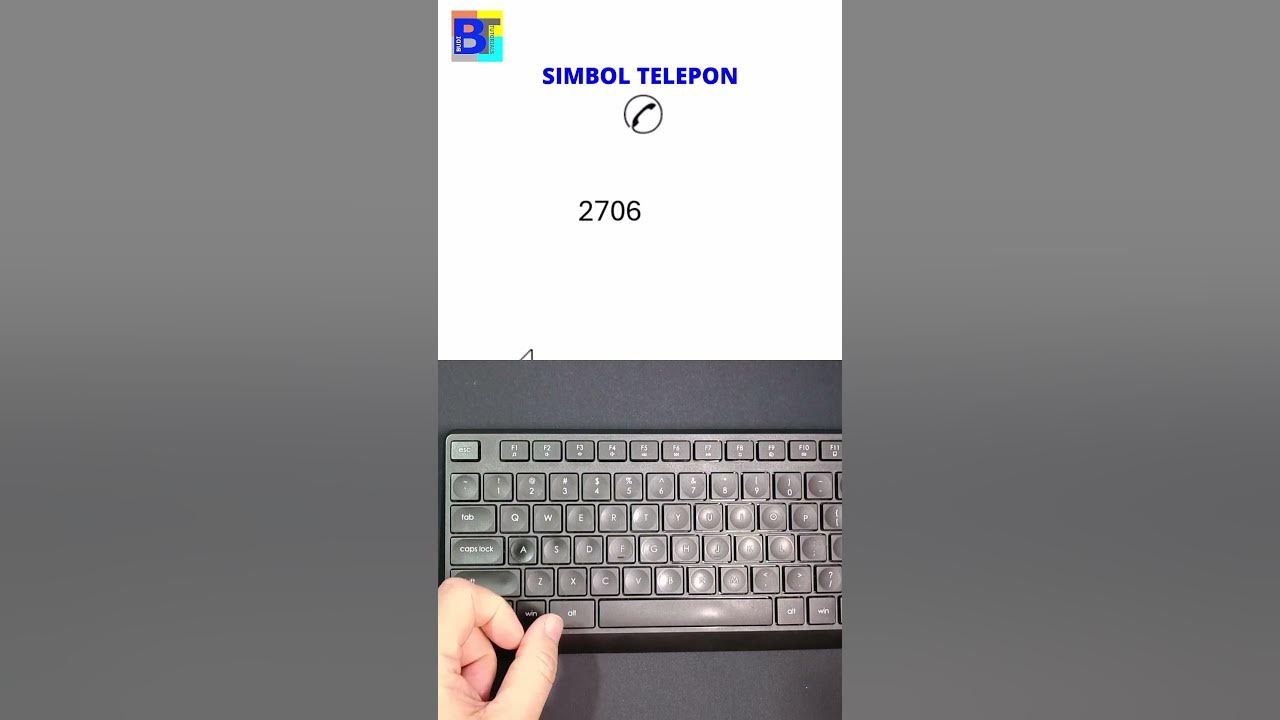 Shortcut Simbol Telepon di Microsoft Word | Unicode Word - YouTube