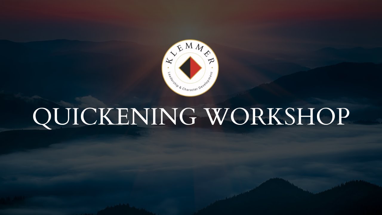 What is the Quickening Workshop? - YouTube