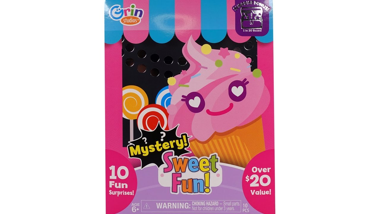 Sweet Fun Surprise Mystery Box with 10+ Surprises Unboxing Review - YouTube