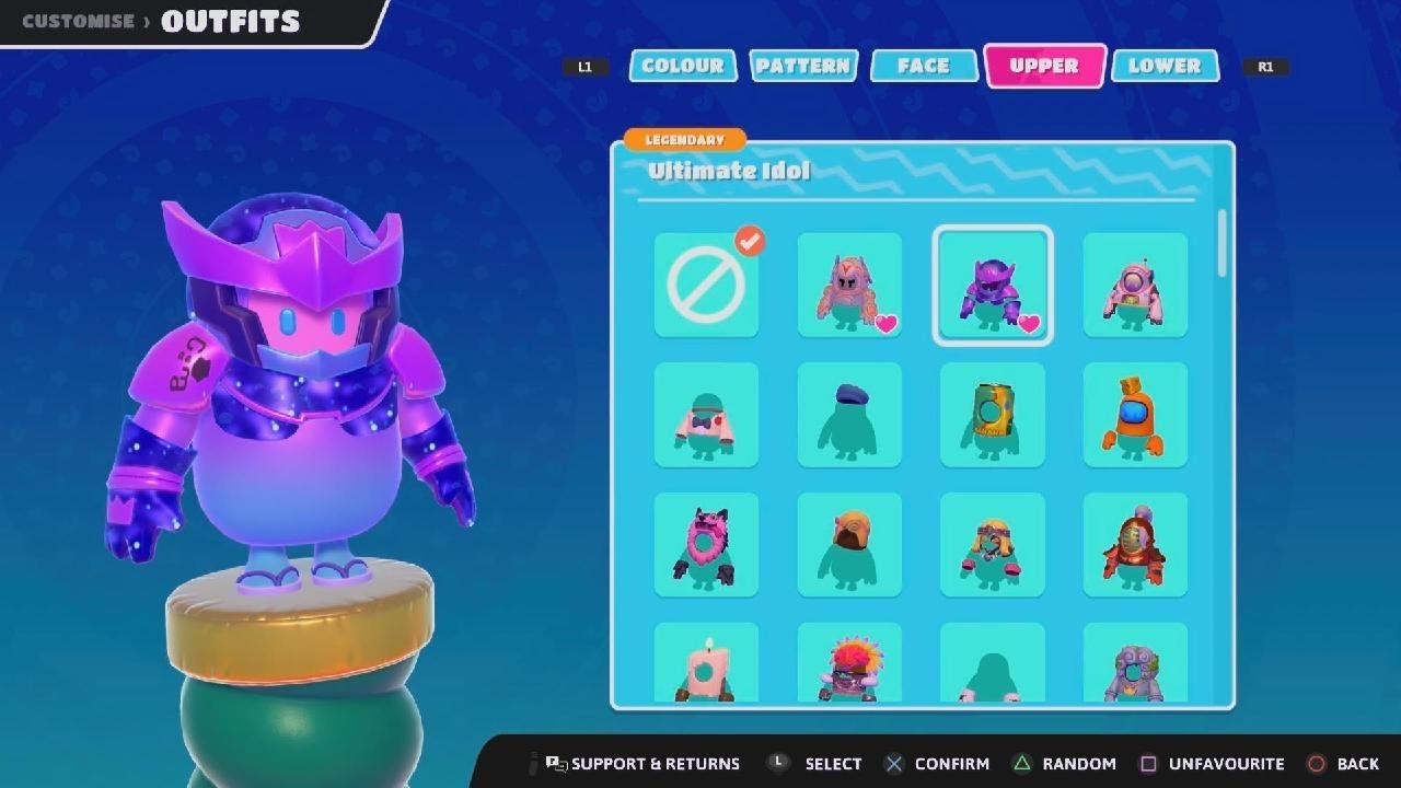 Fall Guys locker tour (credit jamba juice) - YouTube