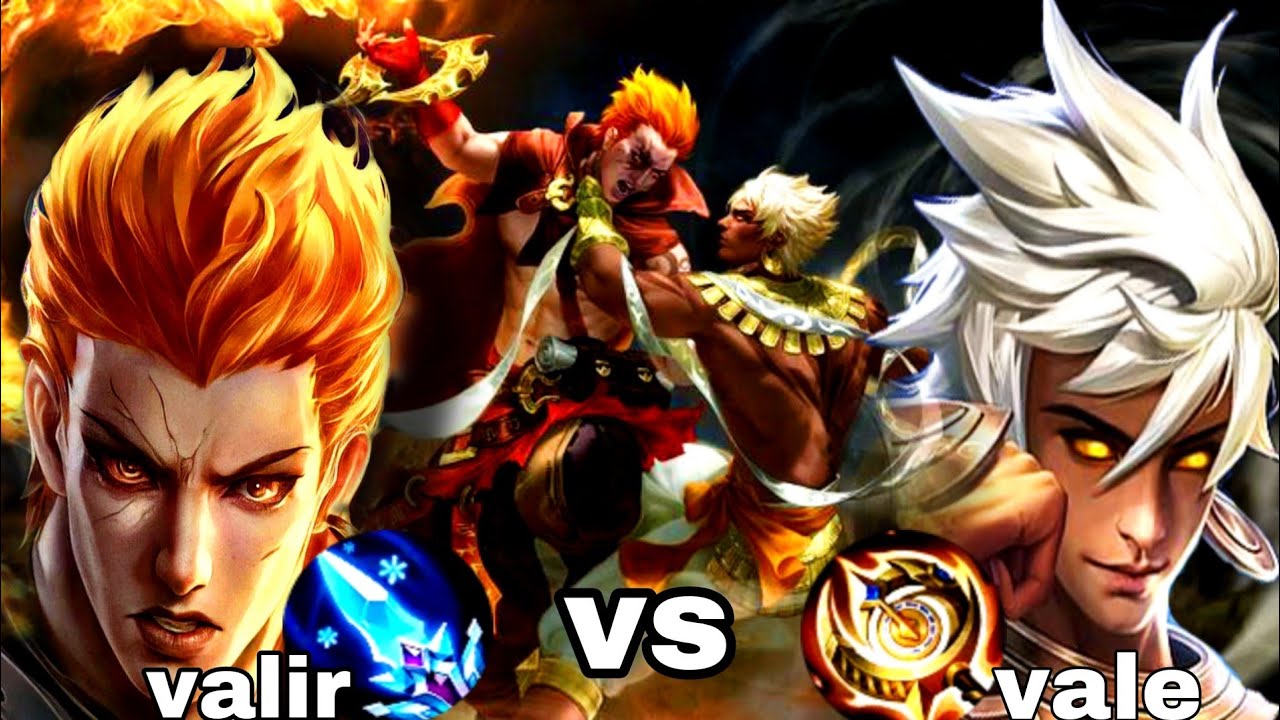 (Valir vs vale) valir best emblem and build set !! valir magic busrt ...