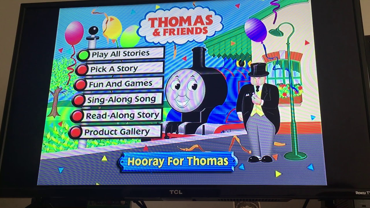 Hooray For Thomas DVD Menu Walkthrough - YouTube
