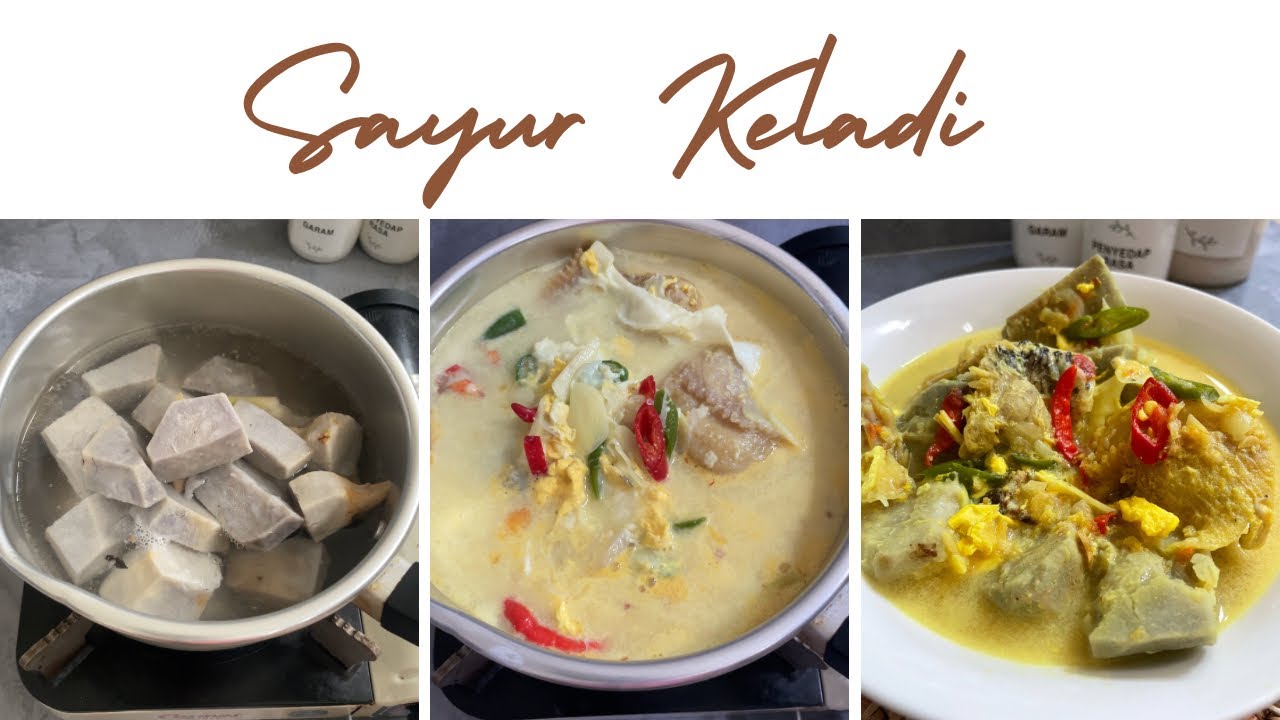 Masakan Banjar | Gangan Keladi | Sayur Keladi 🤩🤩 - YouTube