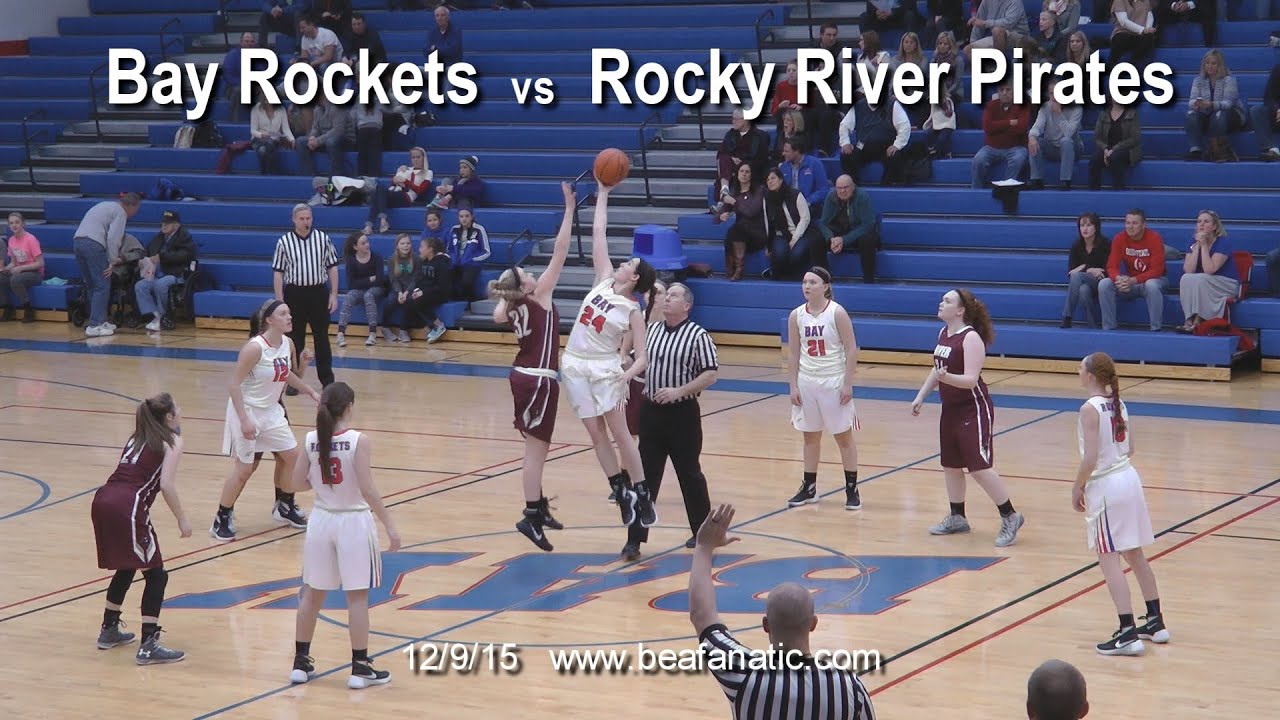 Bay Rockets vs Rocky River Pirates Womens Varsity Basketball - YouTube