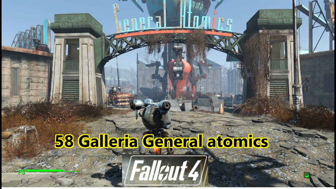 Fallout 4 - 58 Galleria General atomics - YouTube