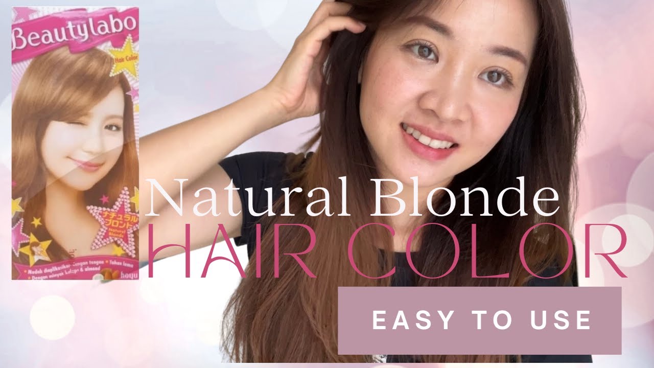 Tutorial Semir Rambut Panjang - Beauty Labo Natural Blonde #semirrambut #hairstyle #haircolor # ...