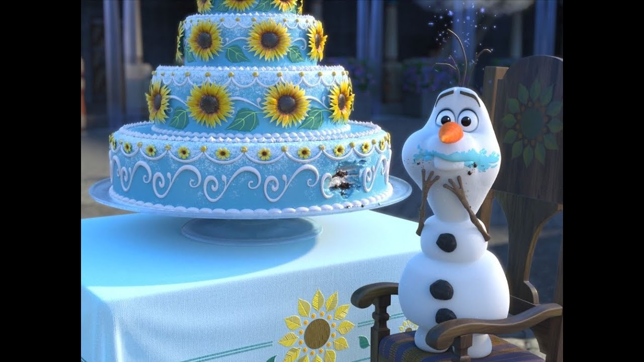 How to make " Frozen Fever Cake" (original video from "My Cupcake ...