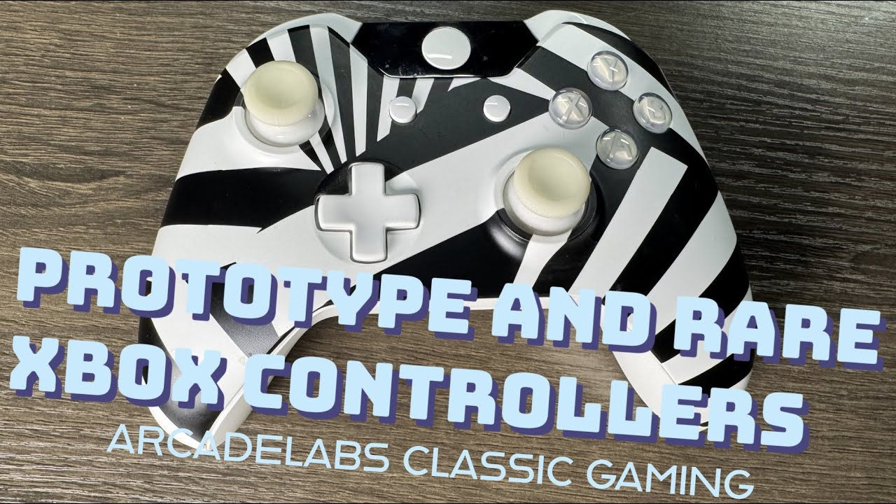 Prototype and Rare Xbox Controllers - YouTube